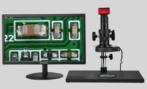 DIGITAL MICROSCOPE HDMI Sony CMOS Sensors P1080 Video Microscope with ...