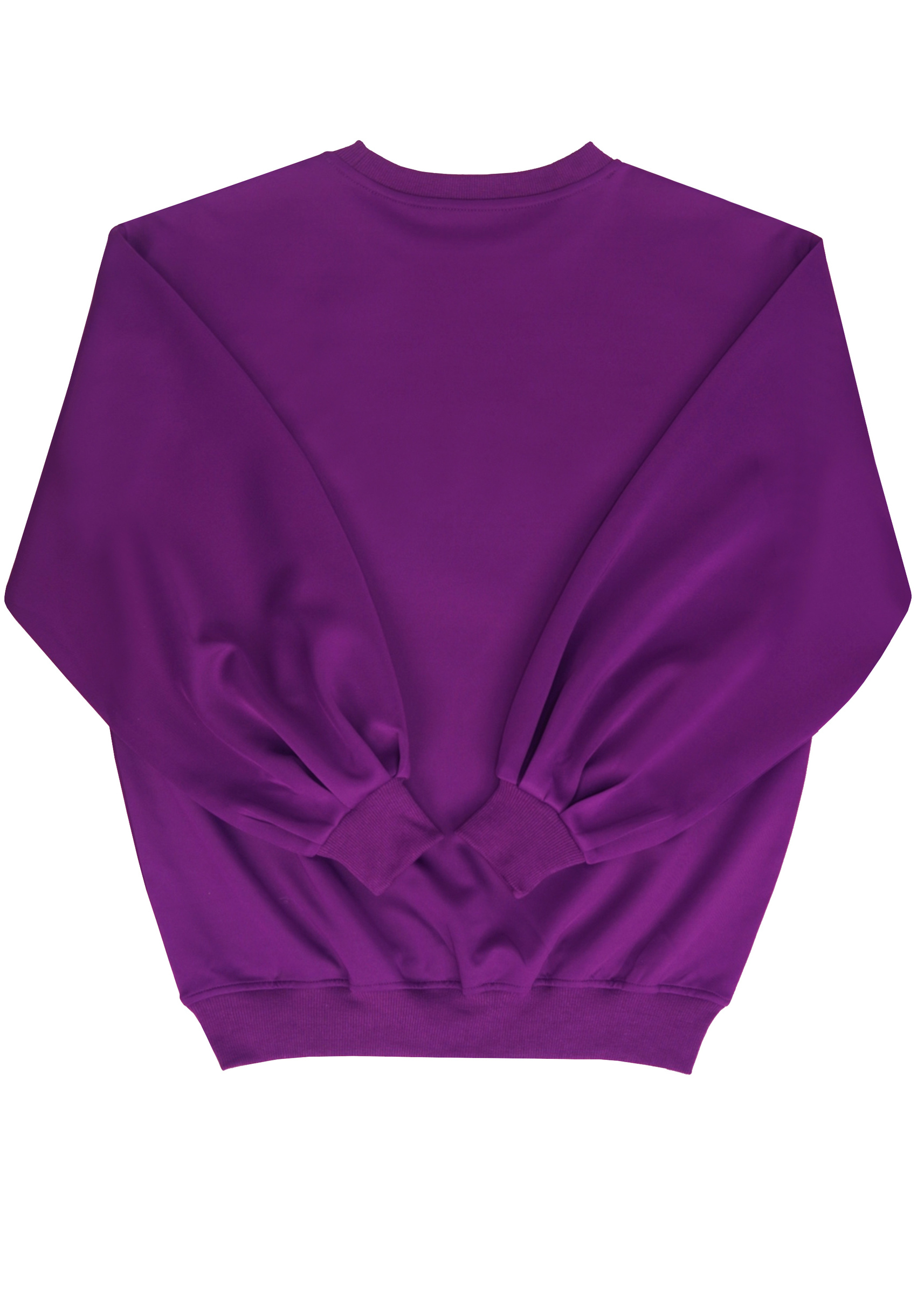 Puffy Oversized Sweatshirt - Dark Violet (Holiday Edition) – DÈLICÍA