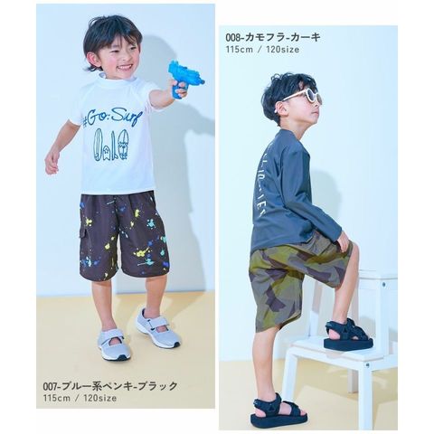 2025🇯🇵devirock｜男孩泳褲｜抗UV｜衝浪褲｜水陸兩用｜夏日戲水｜100-160 – 貳魚商行