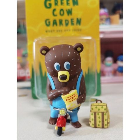 [預購]小川耕平 吊卡 Green Cow Garden 在做什麼呢 泡泡瑪特 popmart BG Bear 公仔 – Labubushop