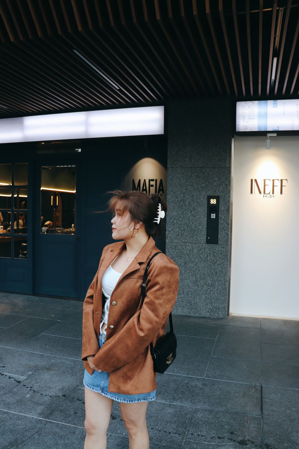 現貨~Caramel 焦糖色麂皮西裝外套 – Wear-Meadow