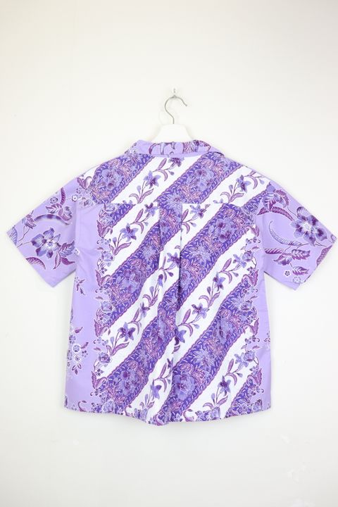 Women's Open Collar Batik Shirt - Mystic Rush – KANOE - Batik Child est ...