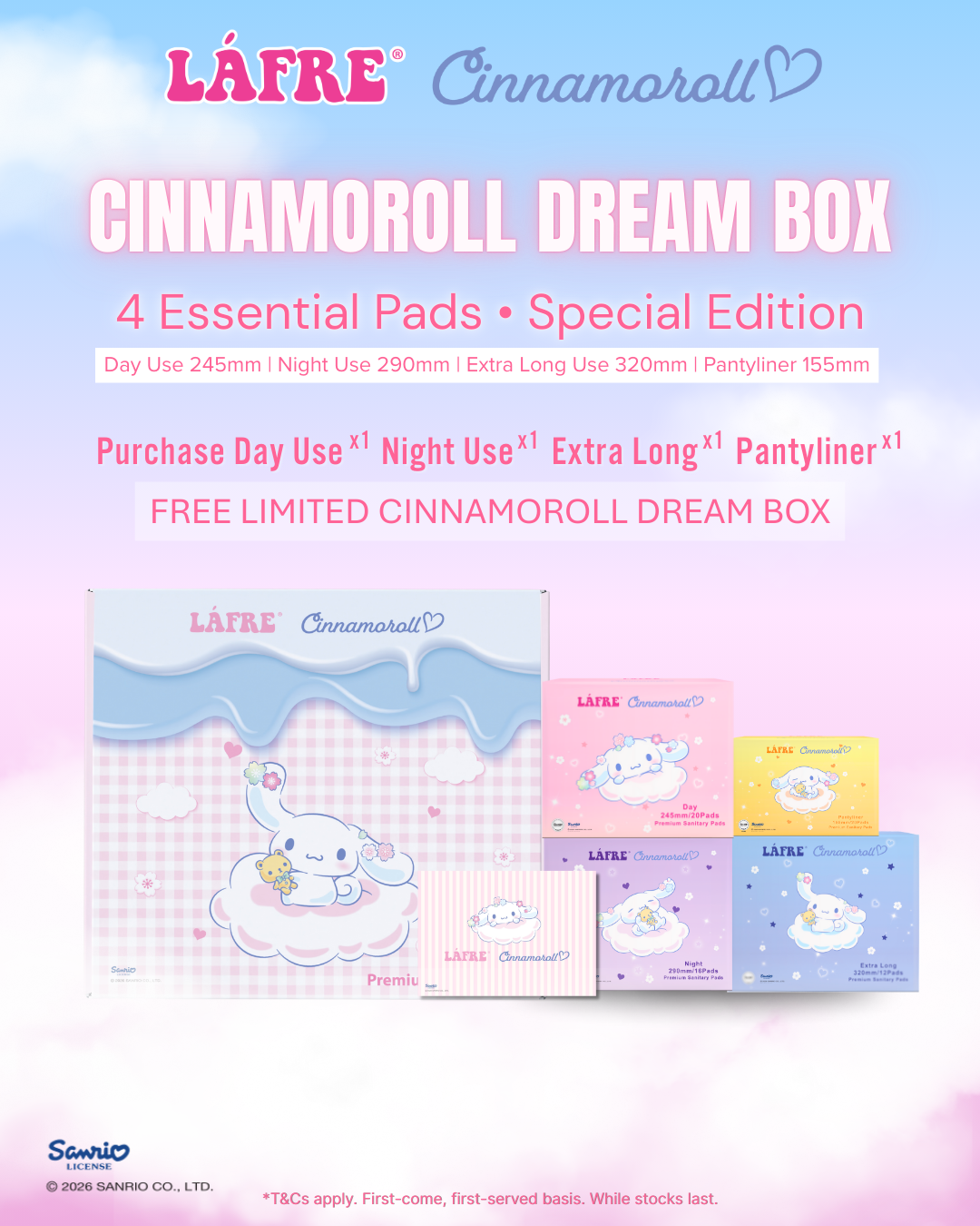 Lafre With Cinnamoroll Dream Box – Lafre Global