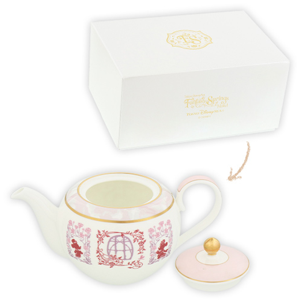 TDS 夢幻泉鄉HOTEL 下午茶瓷壺禮盒 – 米妮媽咪日韓雜貨 𓎦𓅯