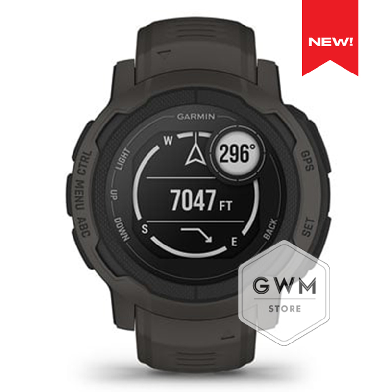 [PRE-ORDER] Garmin - Instinct 2 Solar - Graphite – GWM Store Official