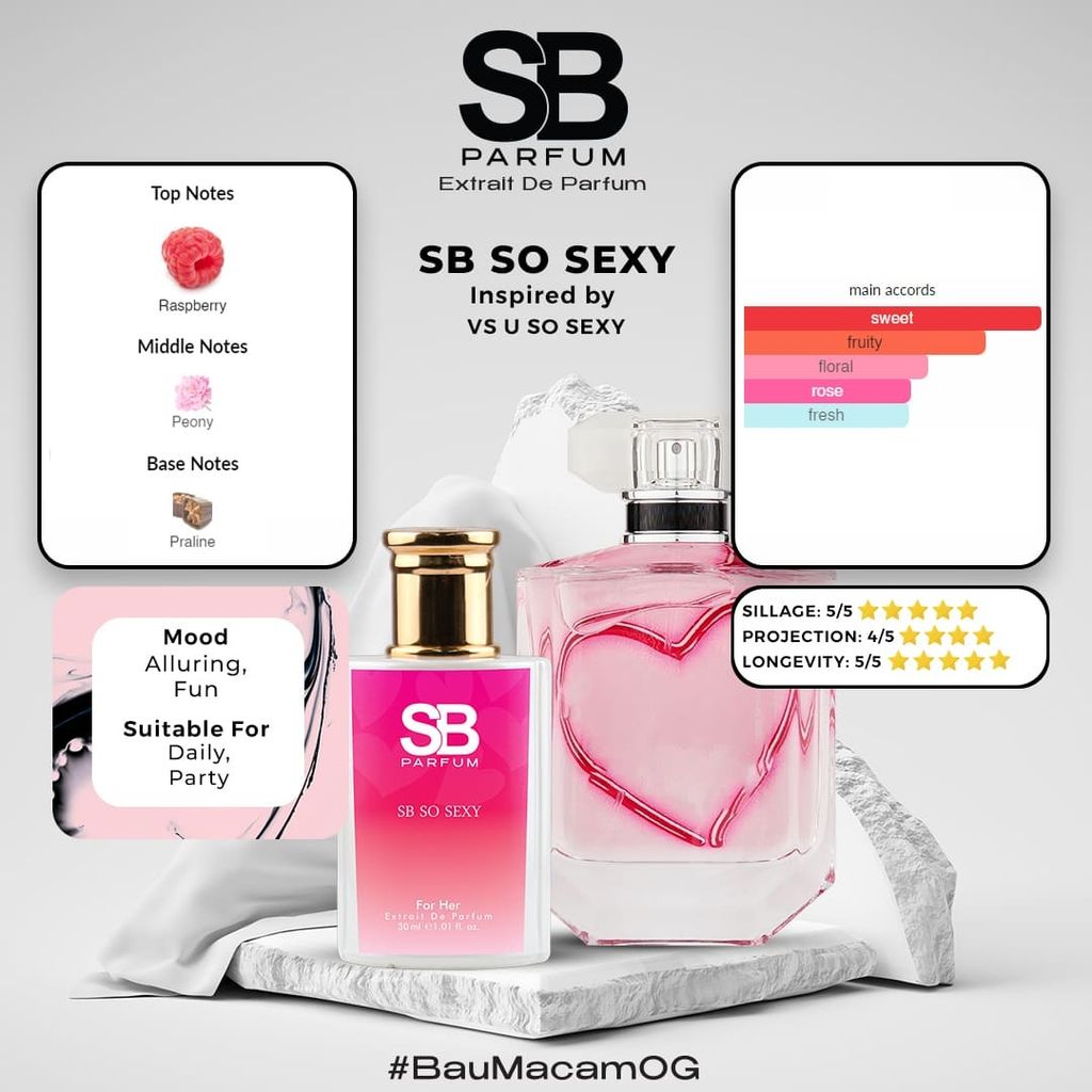 Hqkl Sb So Sexy Edp 30ml Sugarbomb Factory