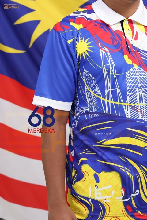 Koleksi Merdeka (ke-68) - Baju Jersi Lelaki – Shimah Boutique Sdn Bhd