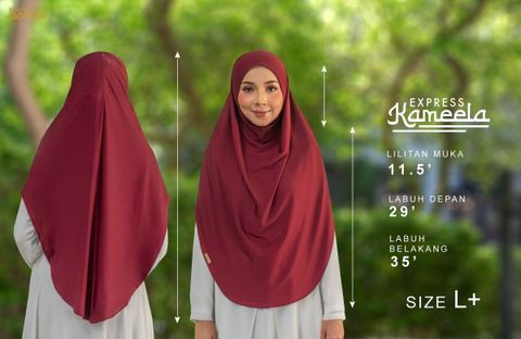 Express Kameela Size L+, XL+, XXL+ (Plus Size) - Versi Umrah dan Haji ...