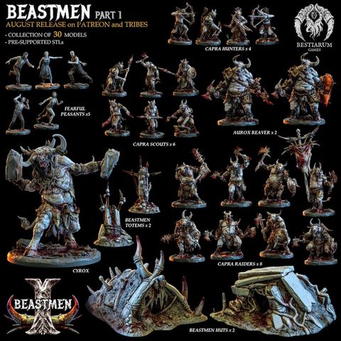 Tazo工坊[BM] Capra Scouts pose6卡普拉偵察兵pose6 3D列印模型TBP1 – TAZOWORKSHOP - 3D ...