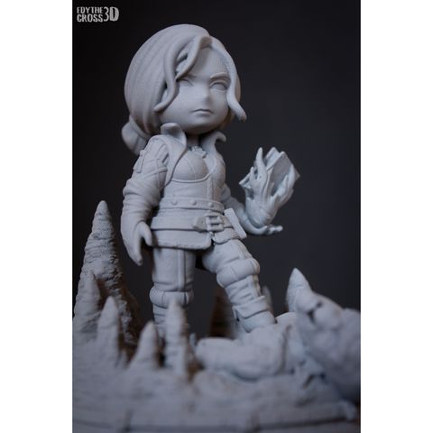 Tazo工坊[NOM] Q版特莉絲-巫師(獵魔士)Triss - Witcher 3D列印模型NOM – TAZOWORKSHOP - 3D ...