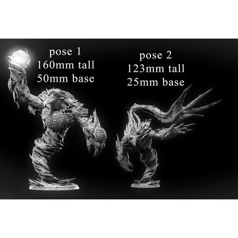 Tazo工坊[MMM] 遠古冰霜巨靈pose1Ancient Frost Djinn pose1 3D列印模型RE ...