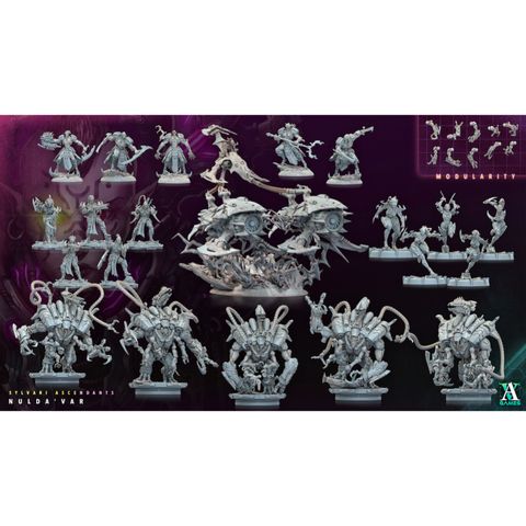 Tazo工坊[AVG] 艾爾沃里爾pose2El'Voriel pose2 3D列印模型SAN – TAZOWORKSHOP - 3D ...