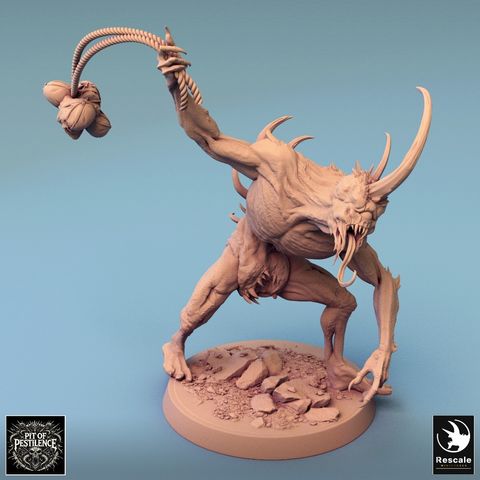 Tazo工坊[RM] 腐爛奴僕B投擲頭顱Putrid Servant B Throw Heads 3D列印模型POP ...