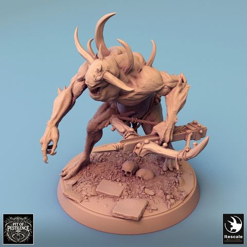 Tazo工坊[RM] 腐爛奴僕A持弩Putrid Servant A Show Crossbow 3D列印模型POP – TAZO