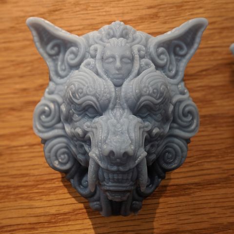 Tazo工坊[ROG]華麗的狼ornate wolf 3D列印模型 – TAZOWORKSHOP - 3D Minature