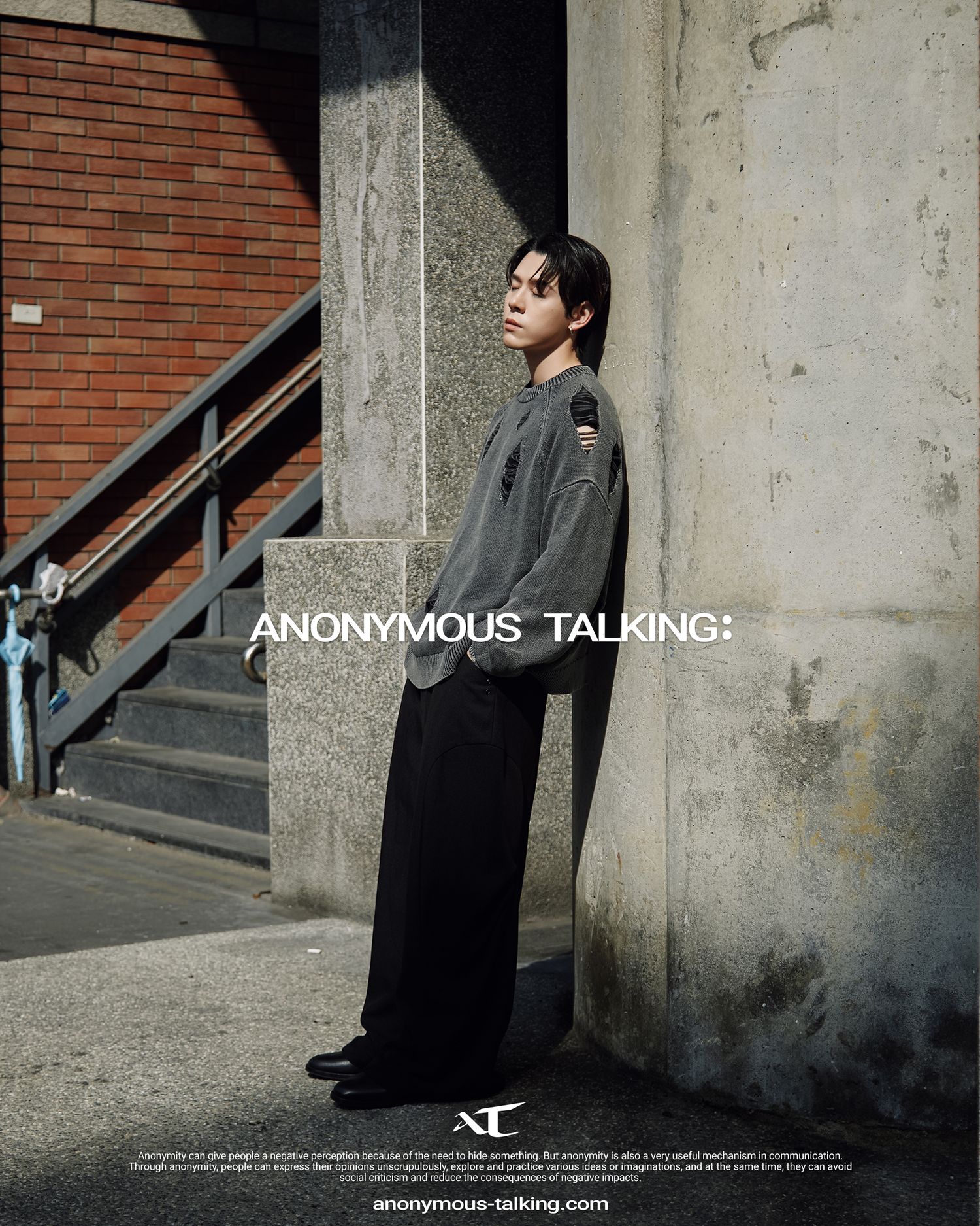 anonymous talking: