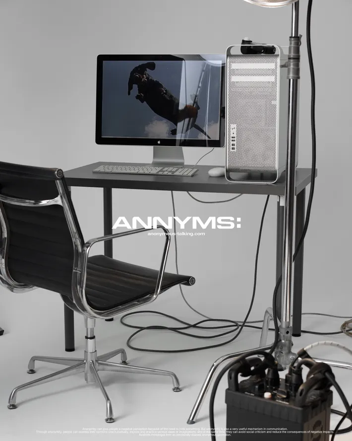anonymous talking: