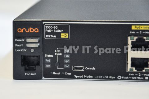 HP Aruba 2530 8G PoE+ Switch J9774A J9774-60001 J9774-61002 ...