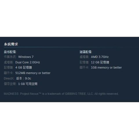 【夯夯熊電玩】 PC 亂域狂鬥：聯合計劃 MADNESS: Project Nexus STEAM 版 (數位版)