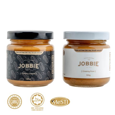 [Free Tasting Jar] Creamy Classic & Creamy Pure – JOBBIE NUT BUTTER ...