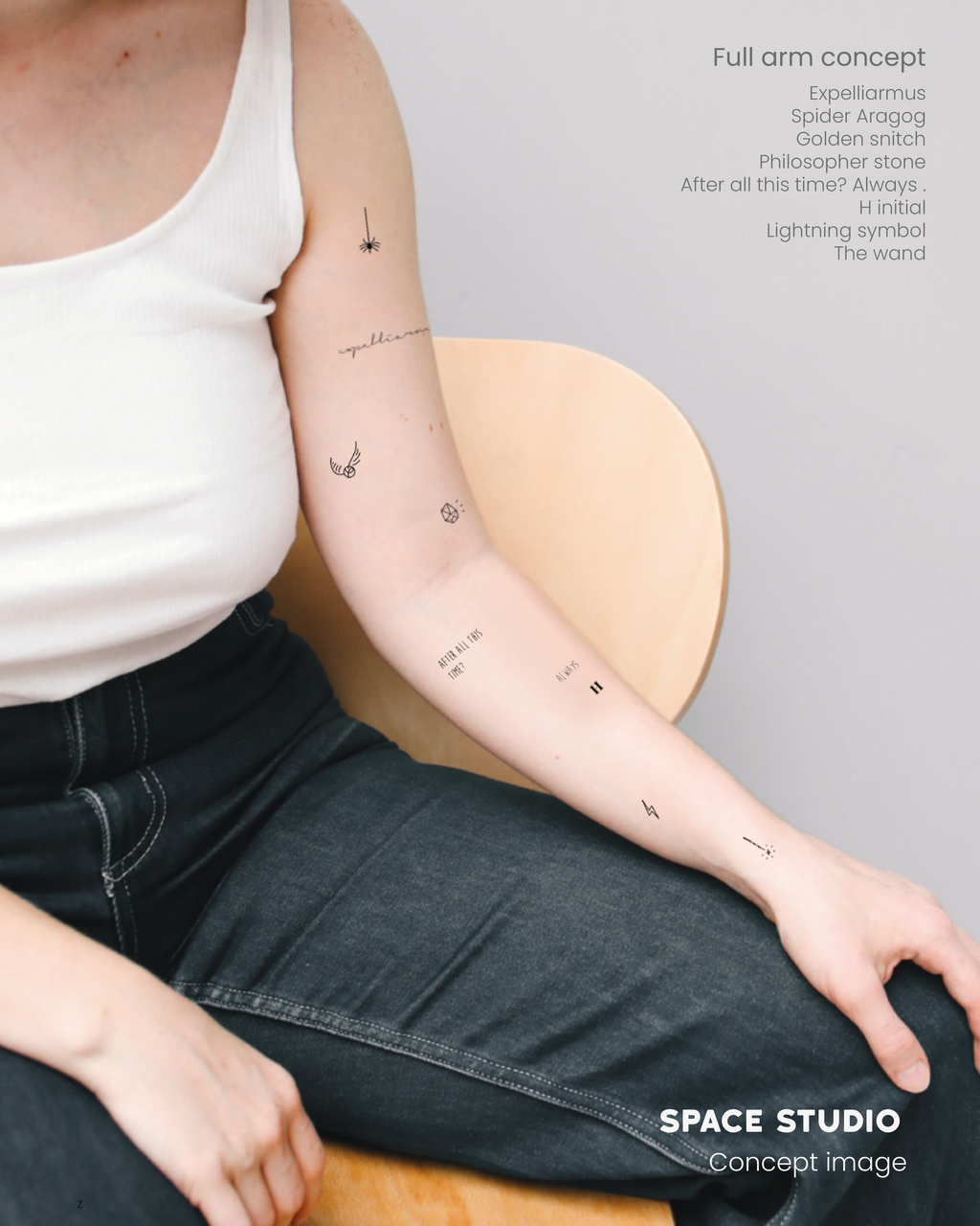 Harry Potter Mini Tattoo [Denny] – Space Studio