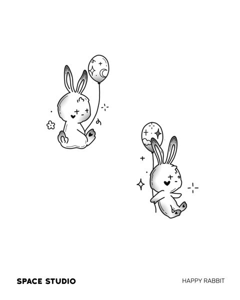 Happy Rabbit Tattoo [Denny] – Space Studio