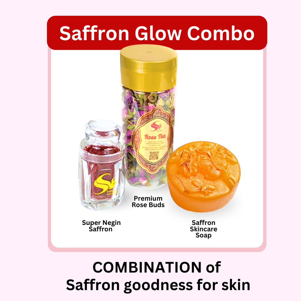 Saffron Glow Combo – Saffron Silk Road