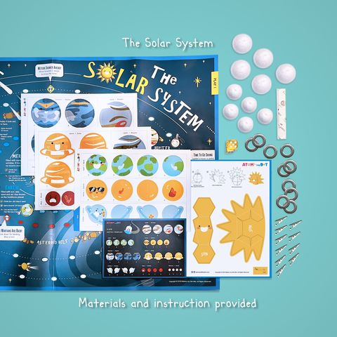 3D Solar System Game – Atom & the Dot