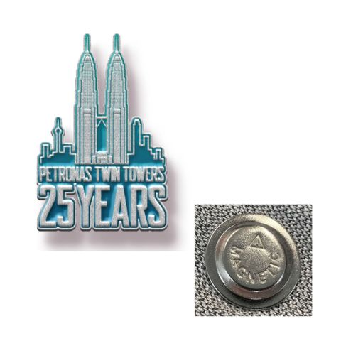 PETT25 Enamel Pin – PETRONAS Twin Towers