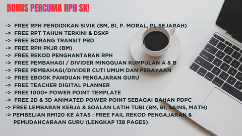 RPH SK BAHASA MELAYU TAHUN 1 (2025/2026) – RPH SETAHUN SK & SMK
