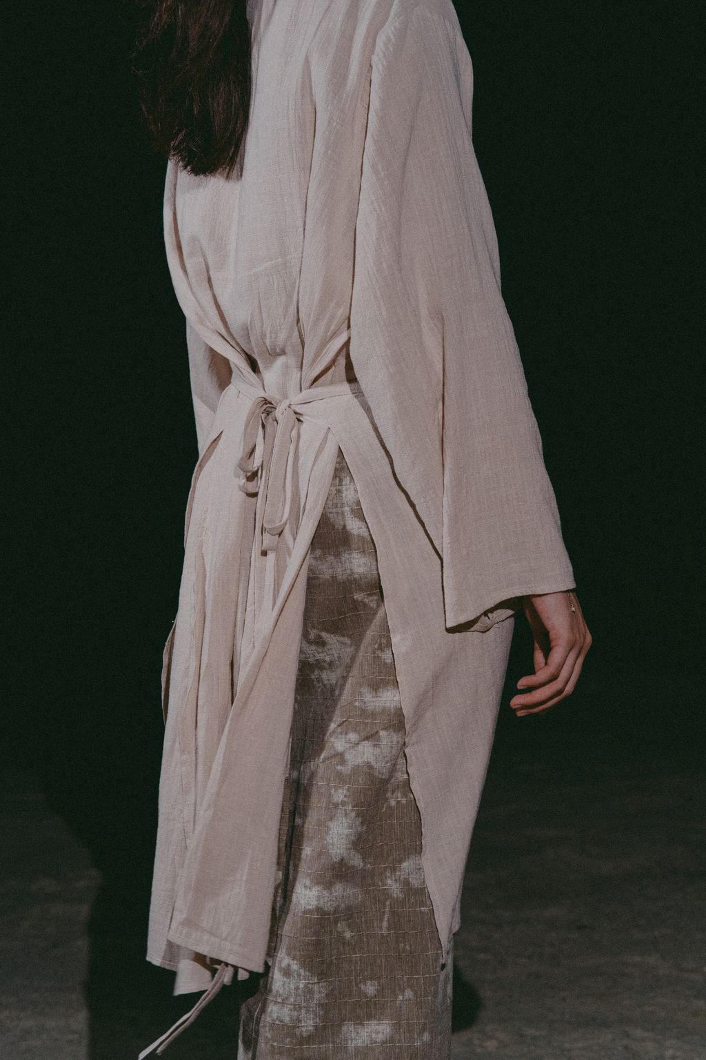 Aurora Set Top And Skirt— Brown Kalmhs
