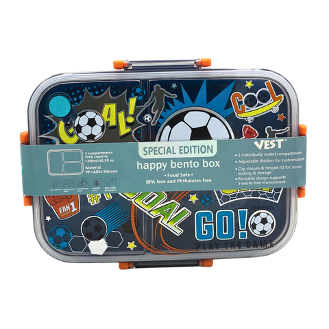 Kids Happy Bento Set - Football Fever – Lottie & Bo