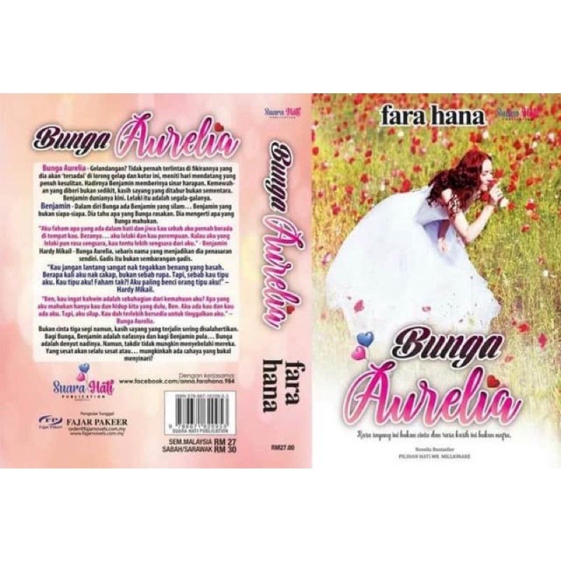 BUNGA AURELIA - FARA HANA – Rose Biru Bookstore