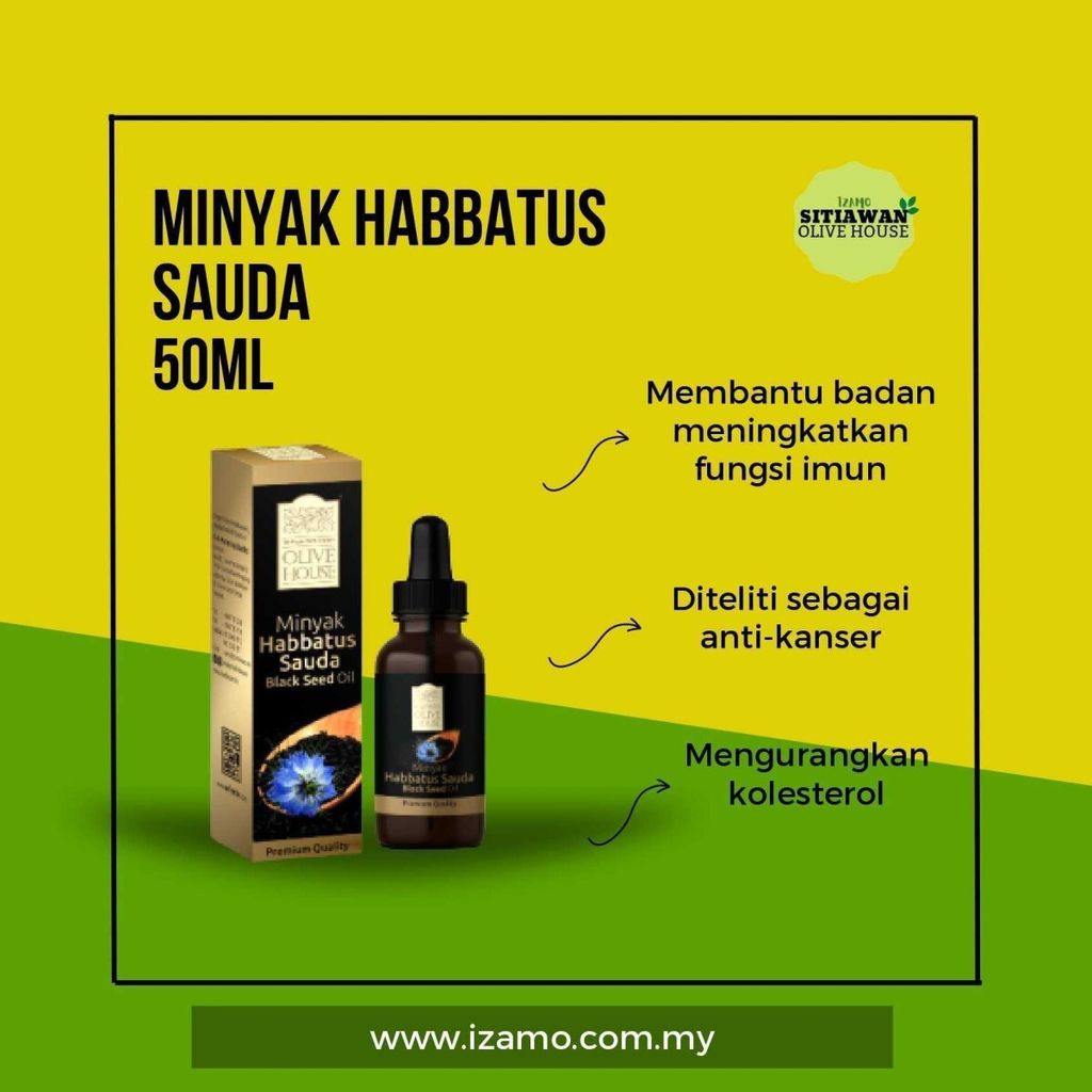 OH - MINYAK HABBATUS SAUDA (BSO) – Izamo Sitiawan / Manjung Olive House
