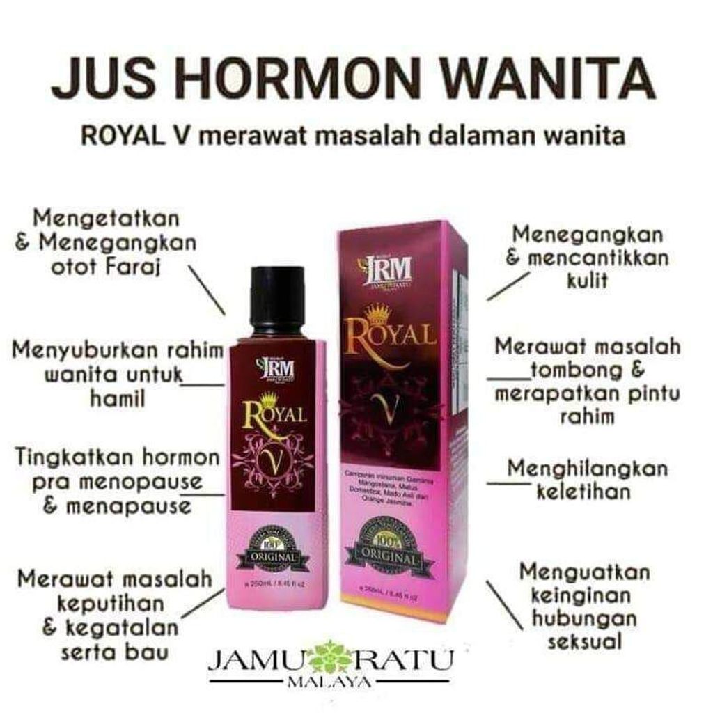 JRM - ROYAL V (ISTIMEWA UNTUK WANITA) – Izamo Sitiawan / Manjung Olive House
