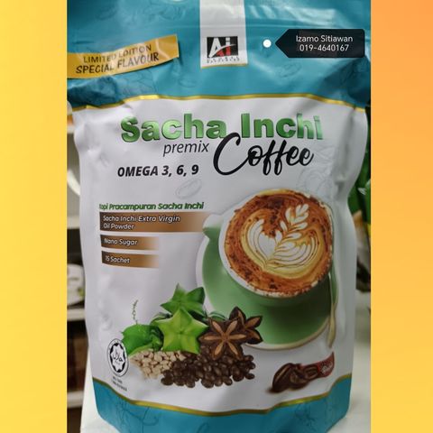 KOPI SACHA INCHI PREMIUM AI GLOBAL 15s x 25g - Original – Izamo ...