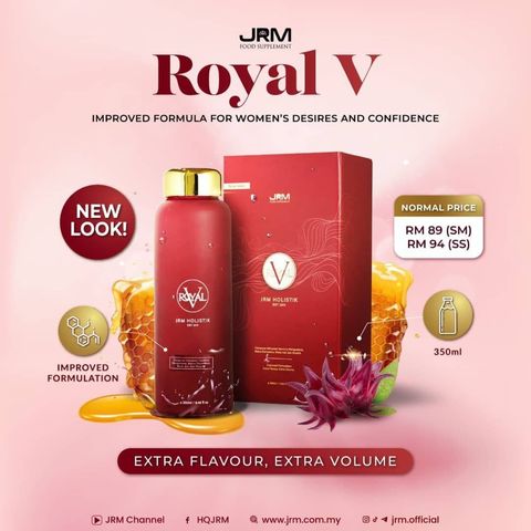 JRM - ROYAL V (ISTIMEWA UNTUK WANITA) – Izamo Sitiawan / Manjung Olive House