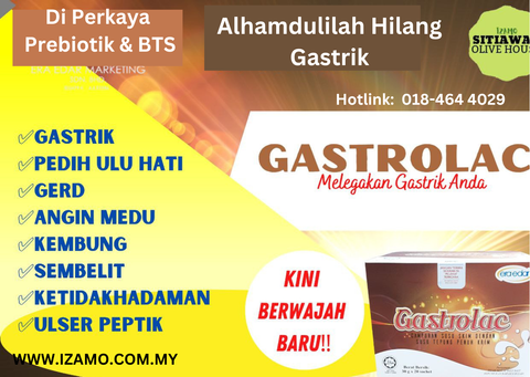 EEM - SUSU GASTRO LAC (Susu Khas Untuk Angin Gastrik, Sembelik, Gerd ...