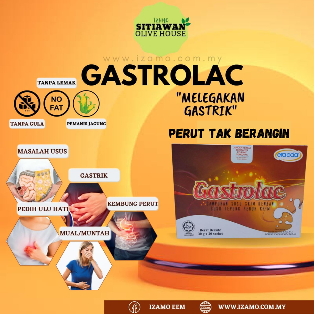 EEM - SUSU GASTRO LAC (Susu Khas Untuk Angin Gastrik, Sembelik, Gerd ...