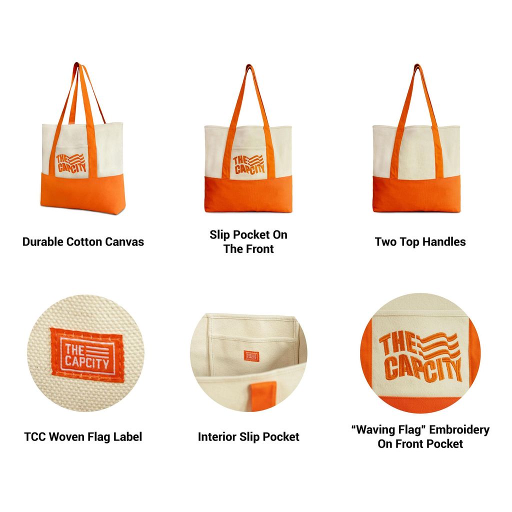 TCC SUPER BIG TOTE BAG COLLECTION – The Cap City