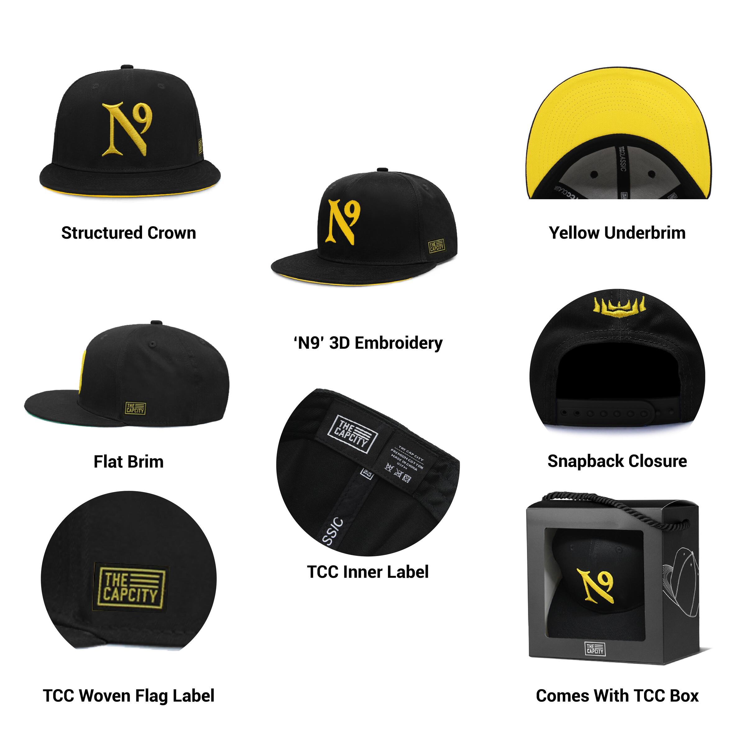 TCC N9 CLASSIC SNAPBACK COLLECTION – The Cap City