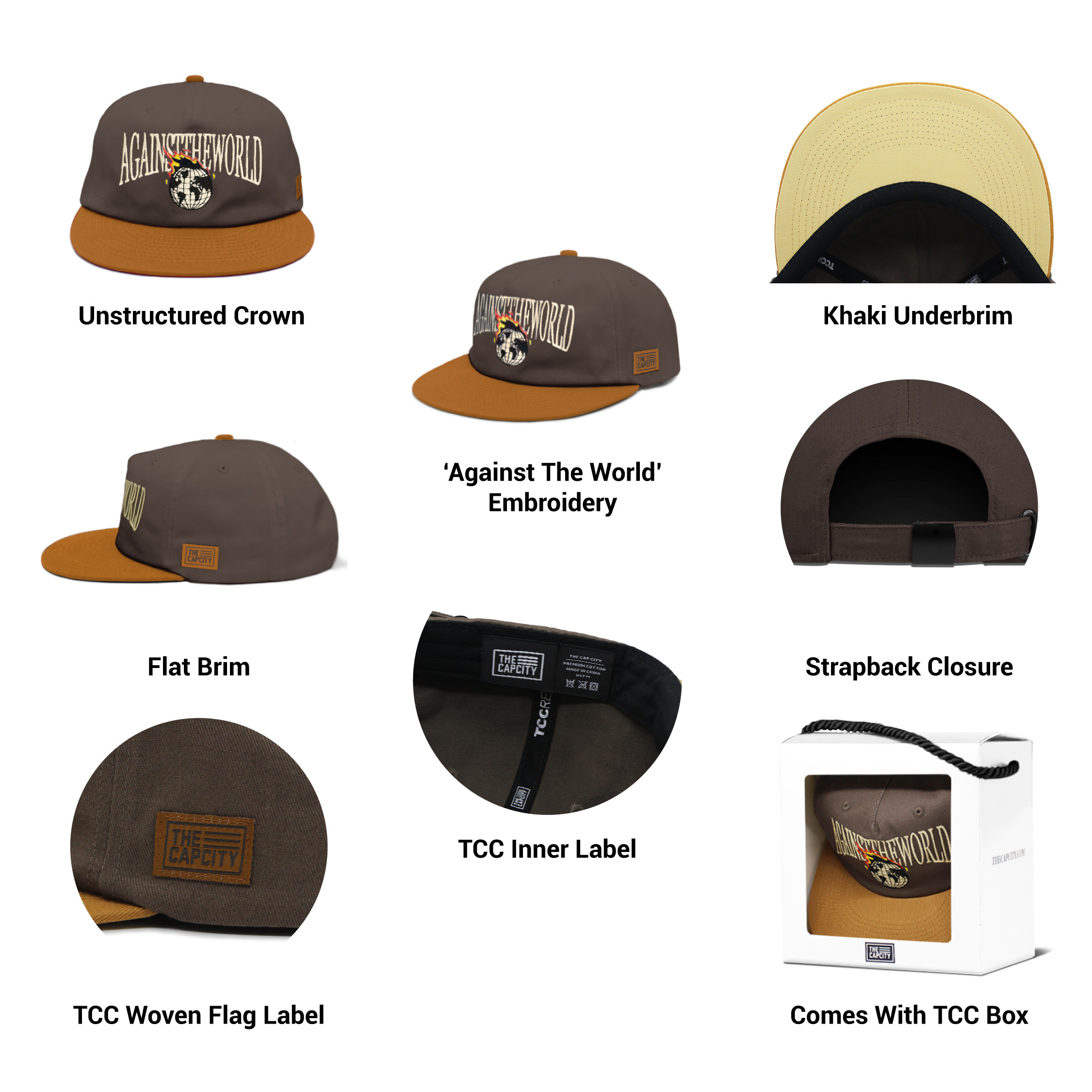TCC 'AGAINST THE WORLD' CAP COLLECTION – The Cap City