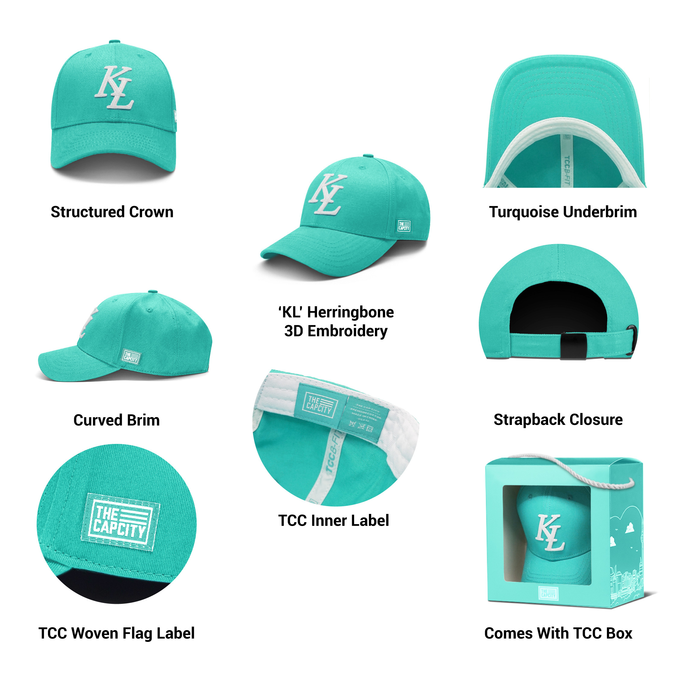 TCC KL LEGACY TIFFANY CAP COLLECTION – The Cap City