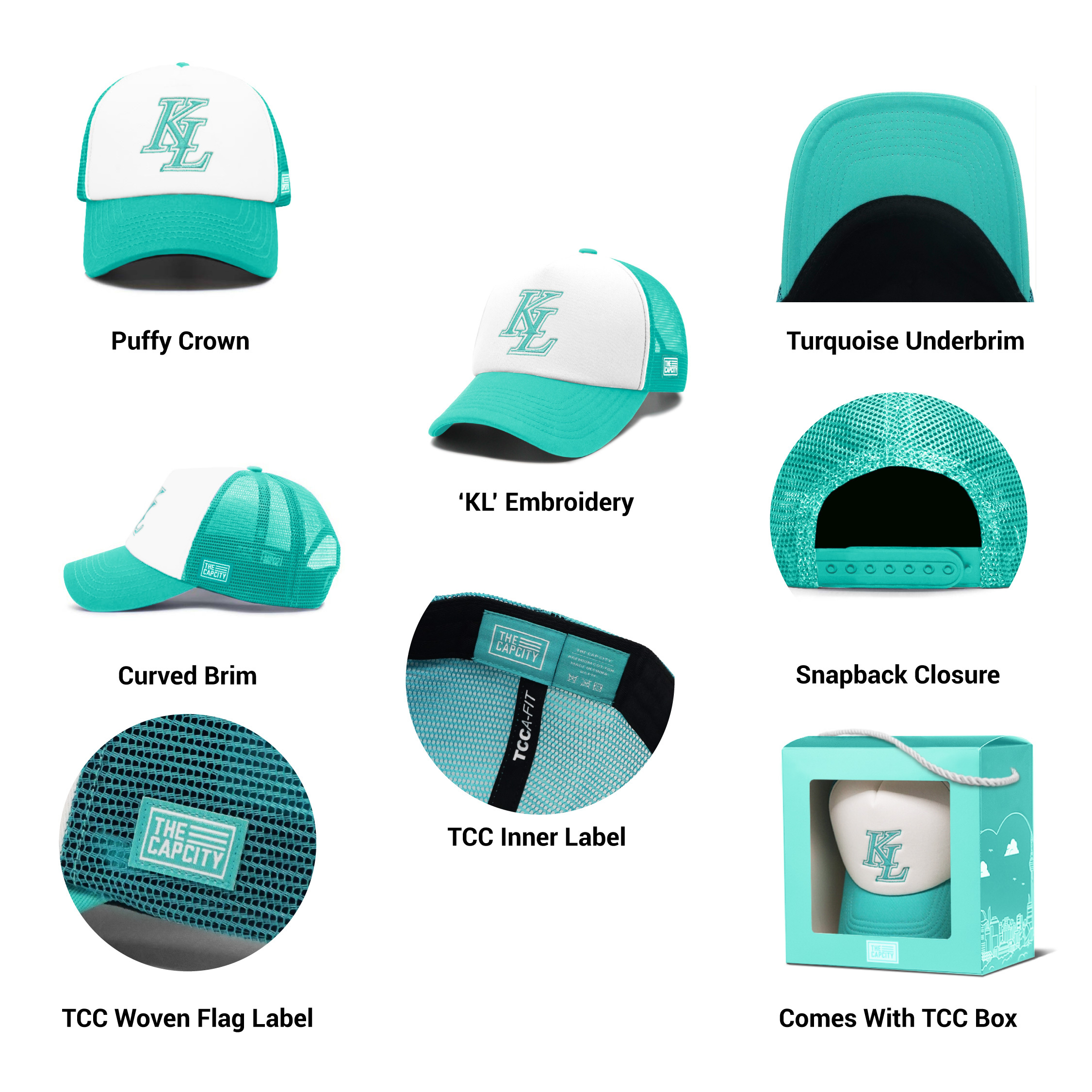 TCC KL LEGACY TIFFANY CAP COLLECTION – The Cap City
