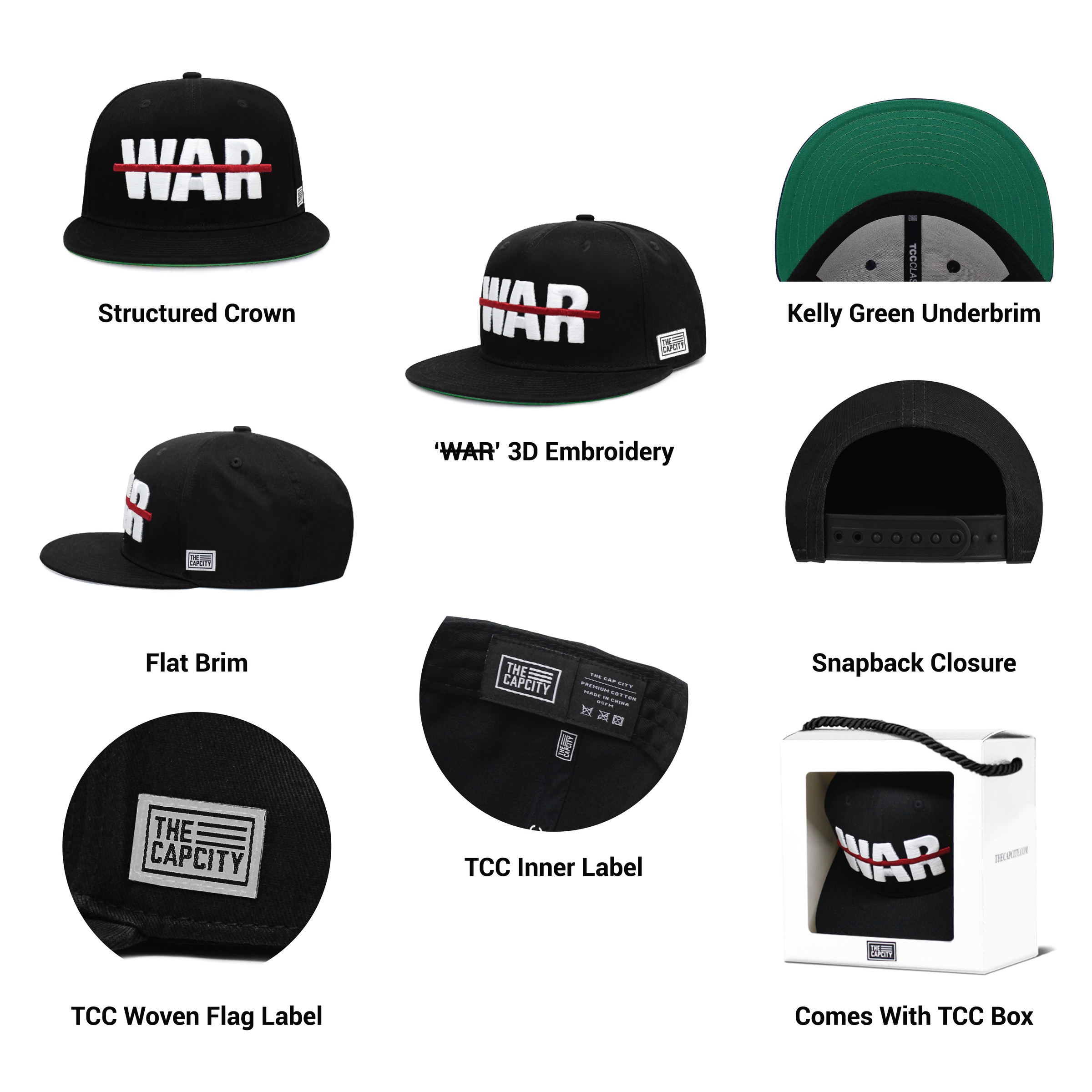 TCC 'THE HARMONY' CLASSIC SNAPBACK COLLECTION – The Cap City