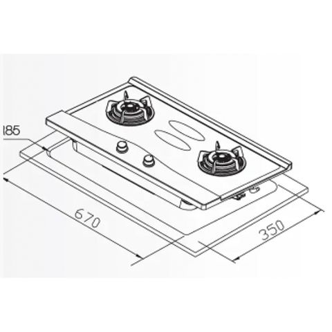 莊頭北 Topax 】 TG-8501S 不鏽鋼雙口檯面爐 零秒點火 鑄鐵爐架 銅鋁合金爐頭 – 康廚居家－廚衛設備的第一品牌｜Takara琺瑯廚具｜瓦斯爐｜抽油煙機
