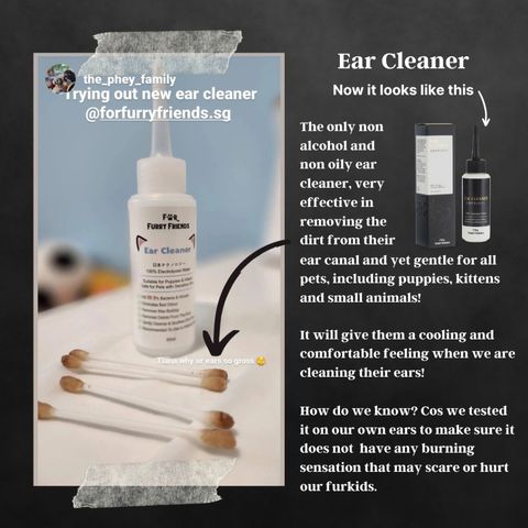 (For Furry Friends) Ear Cleaner – For Furry Friends Pte Ltd