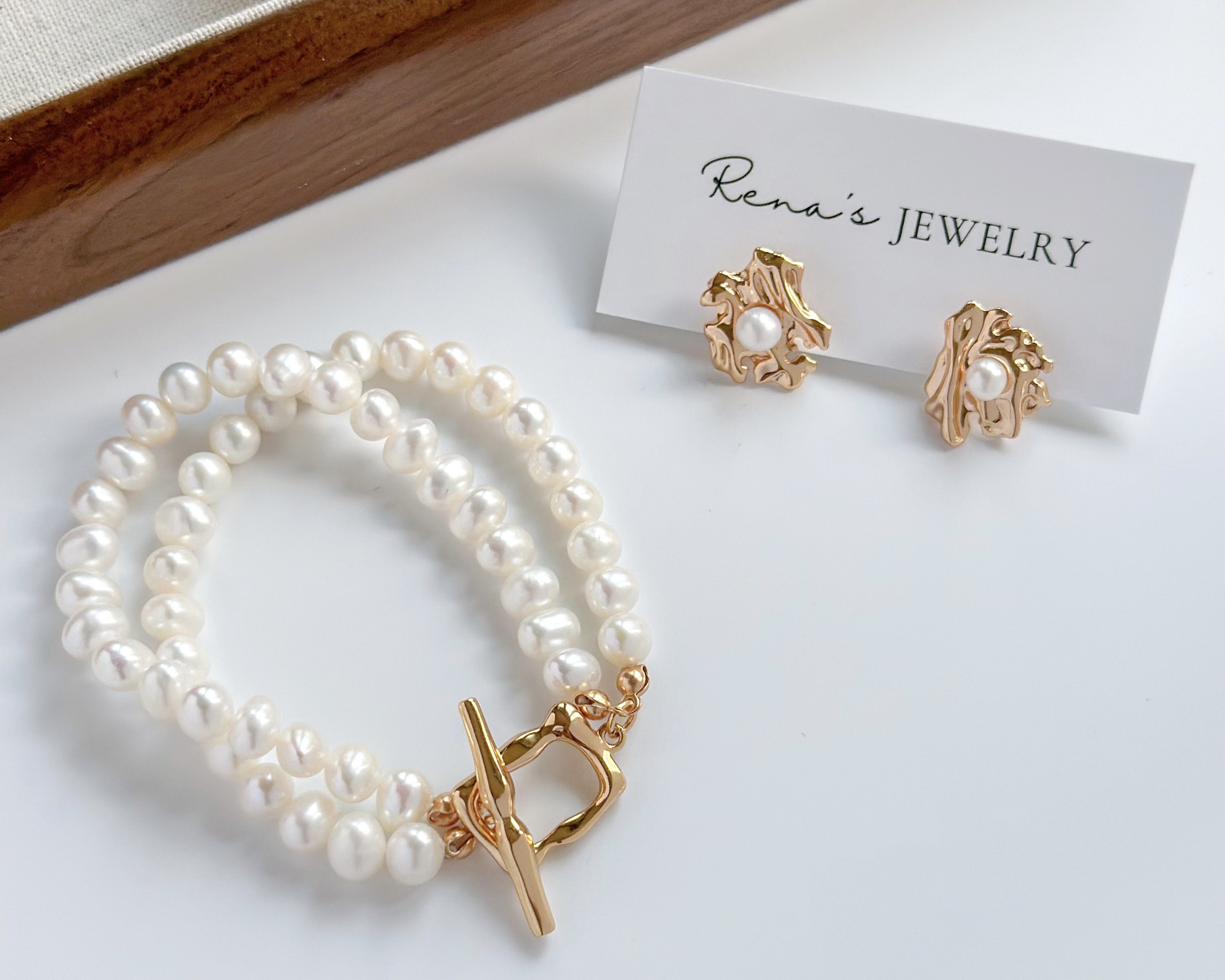 Rena’s Jewelry 天然水晶手串｜天然淡水珍珠｜手作飾品專門店