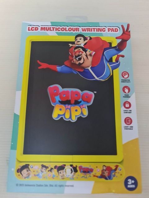 Octo Papa Pipi Creative Multi Colour LCD Writing Drawing Digital Pad ...