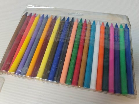 Plastic Crayon Early Learning Art Drawing Coloring Kid – LuckyTulis